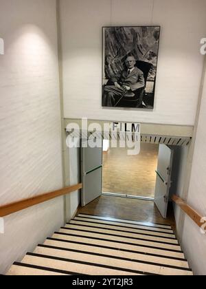 Interior architecture of the Munch Museum (Museet) in Bjorvika district ...