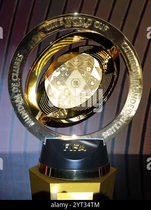 The World Cup trophy is seen during the FIFA Legends – 1994 FIFA World ...