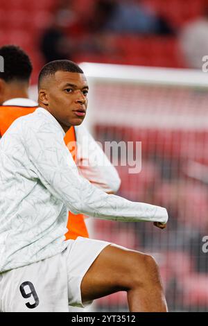 Kylian Mbappe seen during LaLiga EA SPORTS game between teams of ...