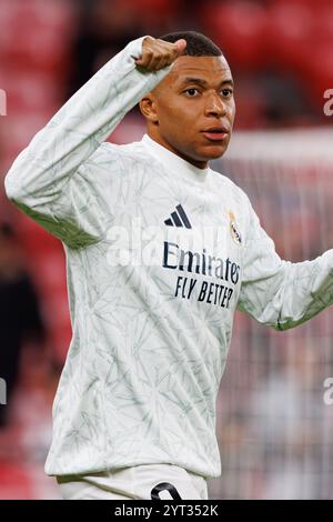 Kylian Mbappe seen during LaLiga EA SPORTS game between teams of ...