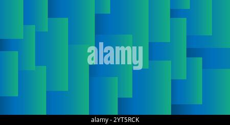 Simple Overlapping Rectangular Tiled Frames of Various Sizes, Colored ...
