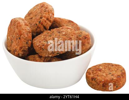 Vegetable fish falafel closeup and isolated Stock Photo - Alamy