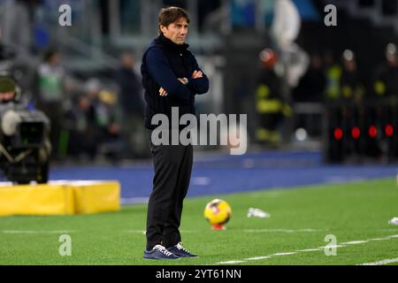 Antonio Conte Trainer of SSC NAPOLI during the soccer match between SSC ...