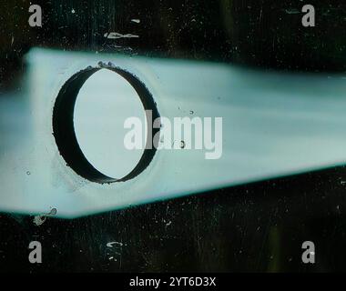 Circular Void: Geometry in Glass Frame Stock Photo - Alamy