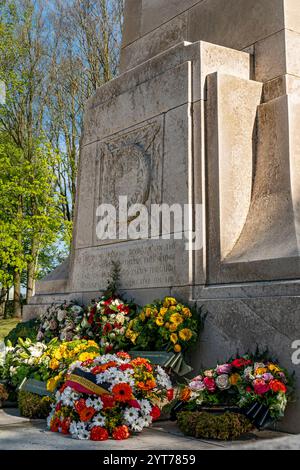 Mesen, Commemorative column New Zealand Division, the New Zealand ...