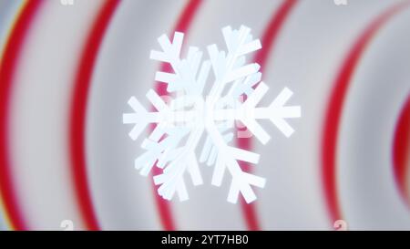 Abstract 3D snowflake candy cane vertical backgrounds event festive ...
