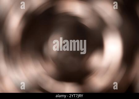 Blurred radial gradient brown, mocha mousse background. Mixed circular ...