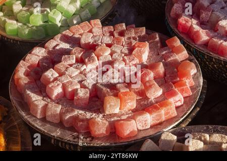 Turkish Delight Colourful Stock Photo - Alamy