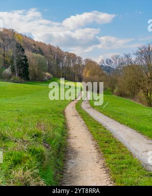 idyllic spring scenery in hohenlohe Stock Photo - Alamy