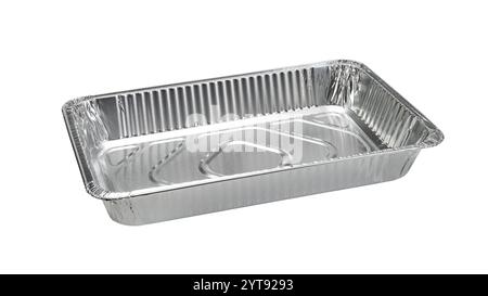 Empty aluminum tray Stock Photo - Alamy