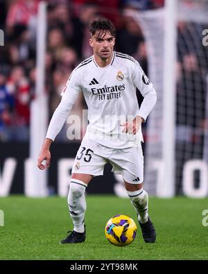 Raul Asencio of Real Madrid CF in action during the FIFA Club World Cup ...