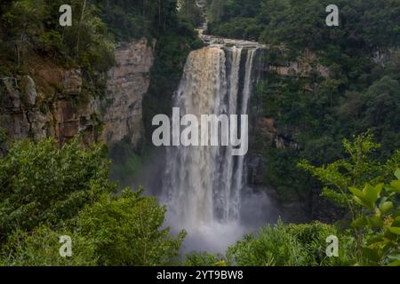 Karkloof waterfall in midlands meander KZN south africa Stock Photo - Alamy