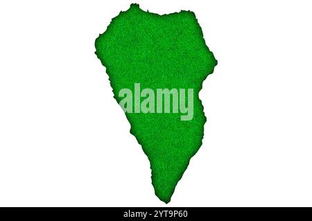 Map of La Palma Stock Photo - Alamy