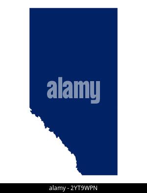 map of alberta Stock Photo - Alamy