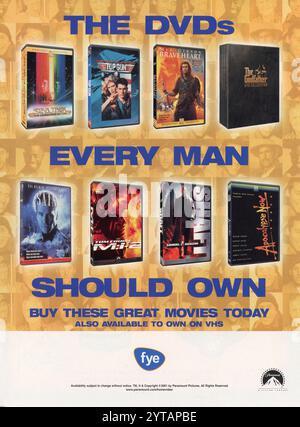 Vintage "Playboy" magazine March 2002 issue advert, USA Stock Photo - Alamy