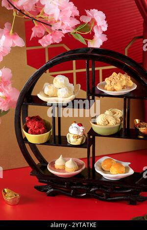 Imlek Chinese New Year Themed Cookies Stock Photo - Alamy