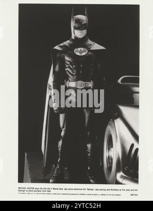 Batman Logo (Warner Bros., 1989). Starring Michael Keaton, Jack ...