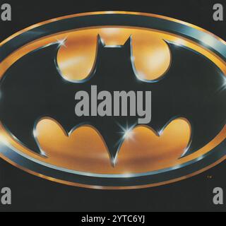 Batman Logo (Warner Bros., 1989). Starring Michael Keaton, Jack ...