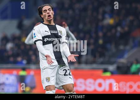 Matteo Cancellieri of Parma Calcio 1913 seen in action during Serie A ...