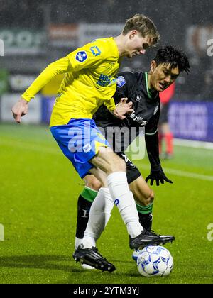 WAALWIJK - Tim van de Loo of RKC Waalwijk celebrates victory during the ...