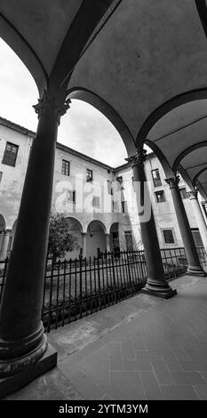 Tower of The Bargello, former barracks and prison, now an art museum ...