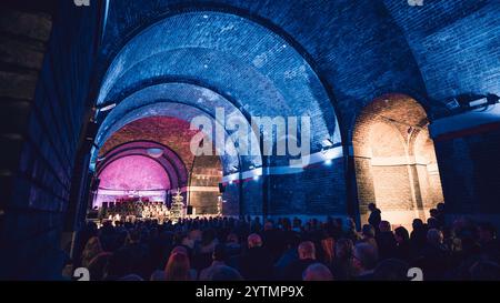 Steve Hogarth concert in Lutyens Crypt, Liverpool Stock Photo - Alamy