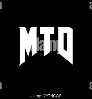 MTD letter logo design for technology company. MTD logo design black ...