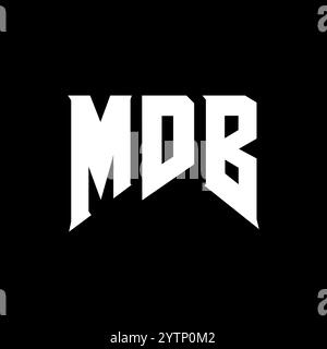 mdb vector icon modern simple vector illustration Stock Vector Image ...