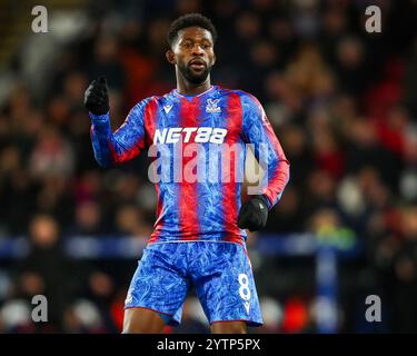 Jefferson Lerma of Crystal Palace in the pregame warmup session during ...