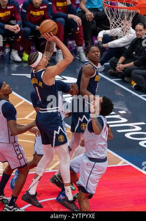 Denver Nuggets forward Michael Porter Jr. warms for Game 3 of the team ...