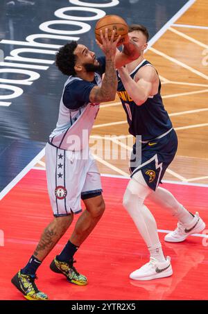 Denver Nuggets guard Christian Braun (0) in the second half of an NBA ...