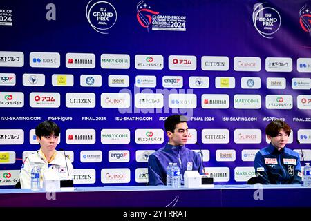 L-R, Minkyu SEO (KOR), Rio NAKATA (JPN), Adam HAGARA (SVK), during ...