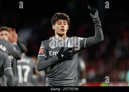 Arda Guler of Real Madrid celebrates a goal 1-0 during the Spanish ...