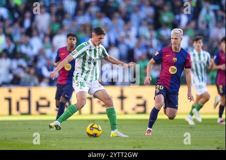 Sergi Altimira of Real Betis in action during the Spanish league ...