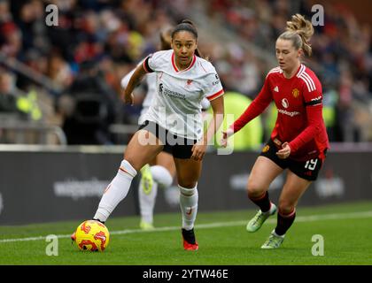 Manchester United's Elisabeth Terland in action during the Barclays ...