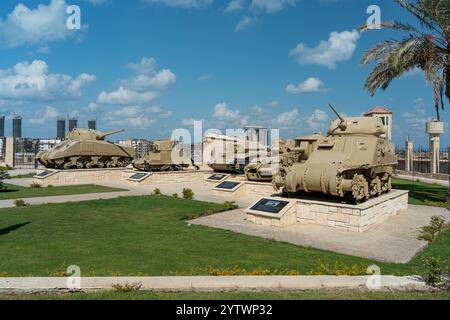 El Alamein Military Museum, Egypt: Close-up of a World War II British ...