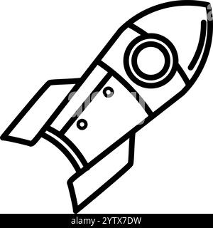 space rocket icon Stock Vector Image & Art - Alamy