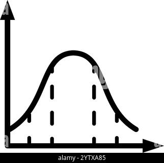 Gauss curve, normal probability distribution Stock Vector Image & Art - Alamy