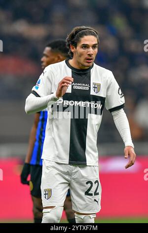 Matteo Cancellieri of Parma Calcio 1913 seen in action during Serie A ...