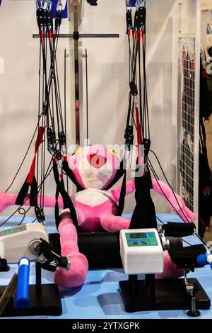 Physiotherapy frame with weight relief. Sling therapy Stock Photo - Alamy