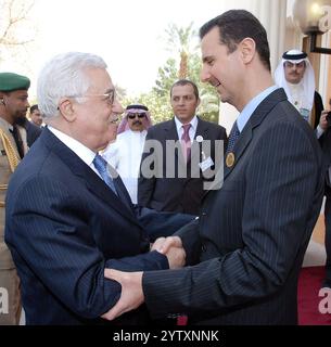 Palestinian President, Mahmoud Abbas, meets with Lebanese MP, Osama ...