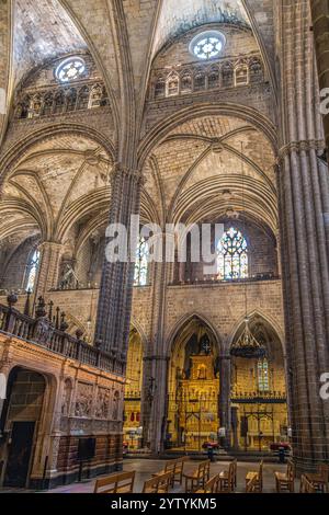 Barcelona Cathedral on 17th April 2020. Photo: Joan Valls/Urbanandsport ...