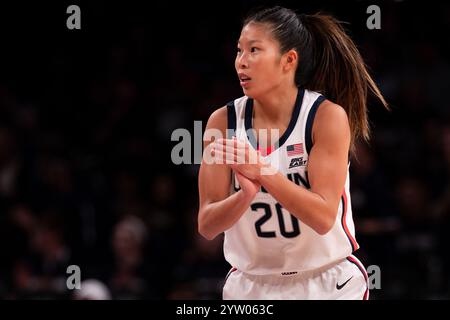 UConn guard Kaitlyn Chen (20) in the first half of a first-round ...