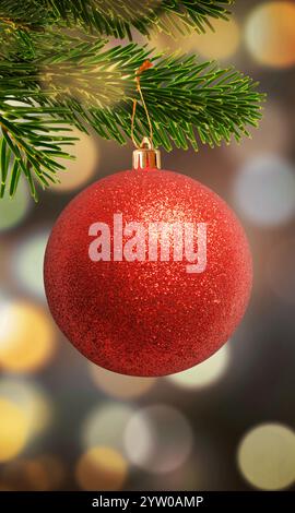 Christmas background with festive decoration and text - Merry Christmas ...