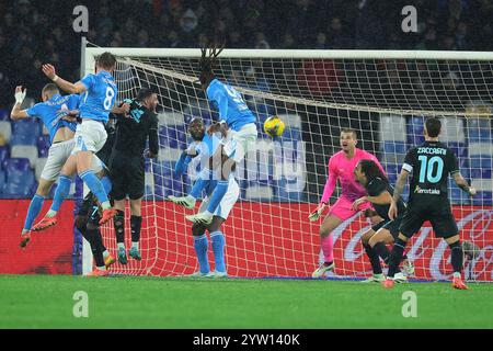 Mattia Zaccagni of S.S. Lazio and Alessandro Marcandalli of Venezia F.C ...