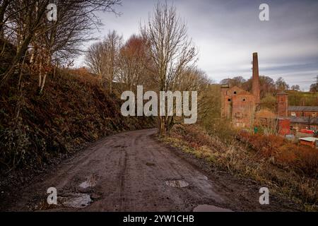 The ruins of Crimble Mill, Heywood, Rochdale, England Stock Photo - Alamy
