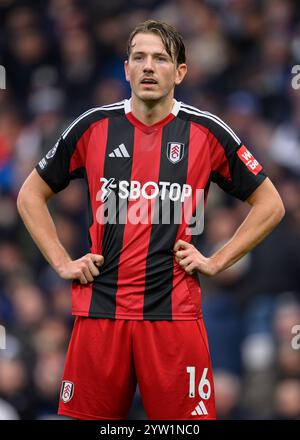 Fulham’s Sander Berge during the Premier League match at the Craven ...