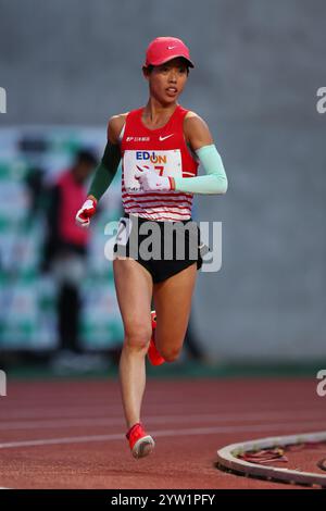 Osaka, Japan. 7th Dec, 2024. Arisu Fuwa Athletics : EDION Distance ...