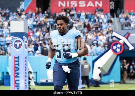 Tennessee Titans defensive end Sebastian Joseph-Day during practice at ...