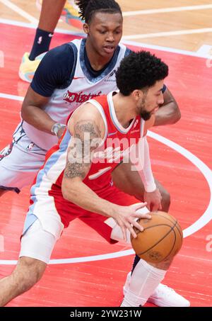 Memphis Grizzlies forward Santi Aldama (7) plays in the second half of ...